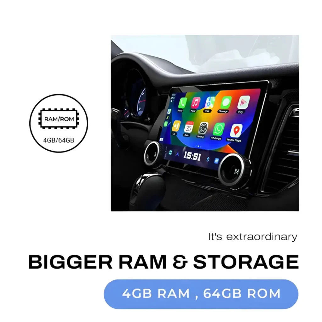 Android Car Player RAM: 2GB, 4GB, 6GB Benefits